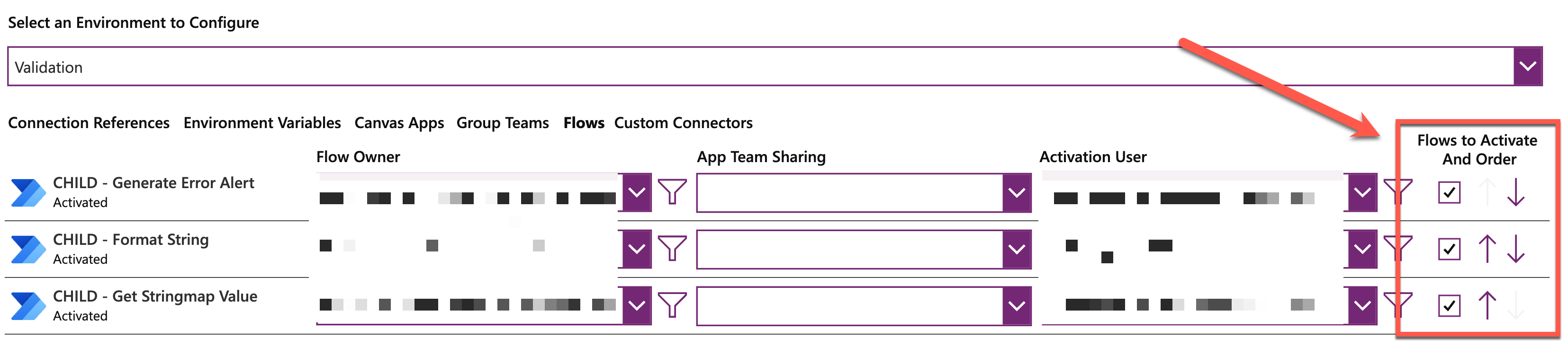 [ALM Accelerator - BUG]: Activate Flows for Connection References Fails for "Child" Cloud Flows ...
