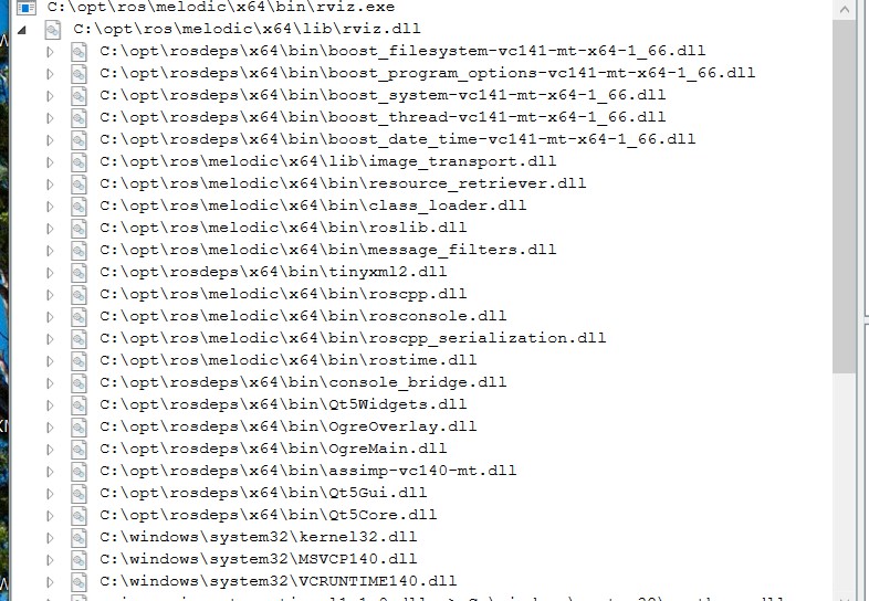 RVIZ can't display point cloud from PointCloud2 message · Issue #49 · ms-iot/ROSOnWindows · GitHub