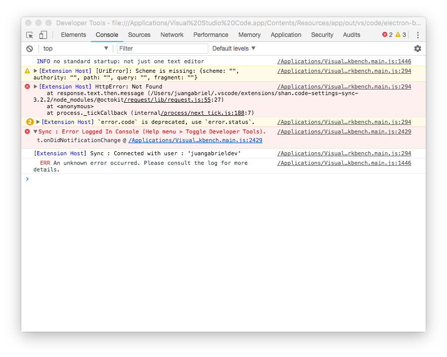 HttpError: Not Found · Issue #726 · shanalikhan/code-settings-sync · GitHub