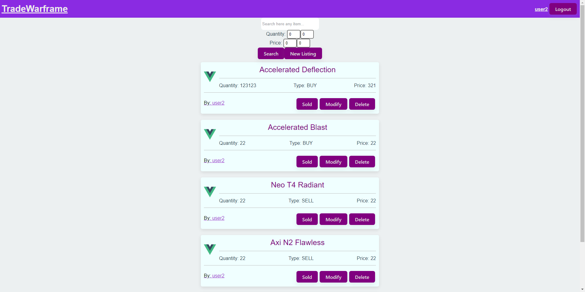 GitHub - MineBill/trade-warframe
