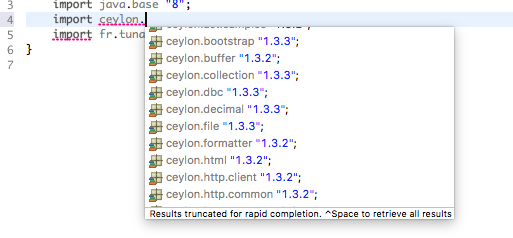 Autocomplete suggesting 1.3.3 for some modules but 1.3.2 for others ...