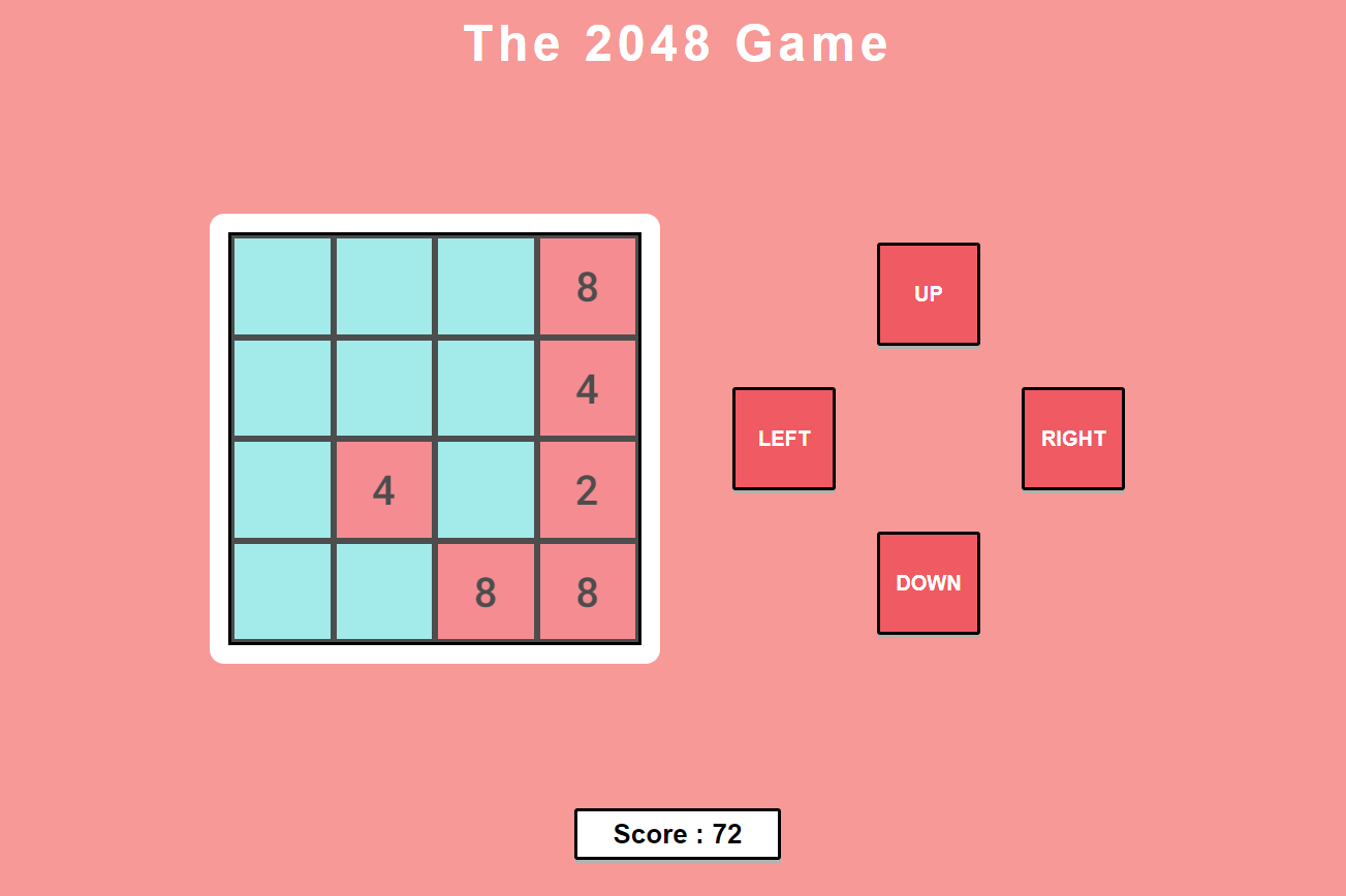 GitHub - akashmeshram/2048-Board-Puzzle: 2048 is a single-player ...