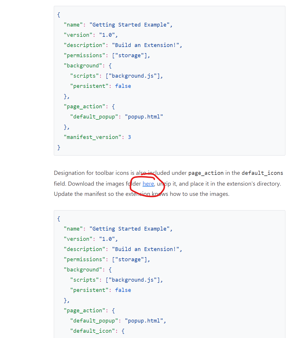 Documentation: Chrome extensions tutorial missing downloads · Issue #138 · GoogleChrome ...