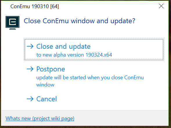 Update Error · Issue 1876 · Maximus5conemu · Github