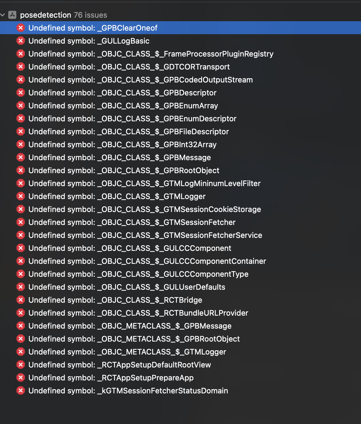 Project Not Working · Issue #1 · dogtronic/blog-pose-detection · GitHub