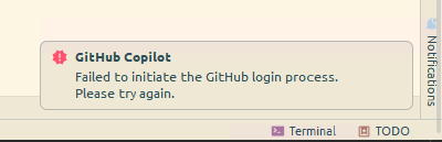 Failed to initiate the GitHub login process. Please try again. · community · Discussion #17485 ...