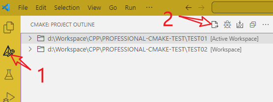 Add multiple directories to the workspace and all directories will be configured even if I only ...