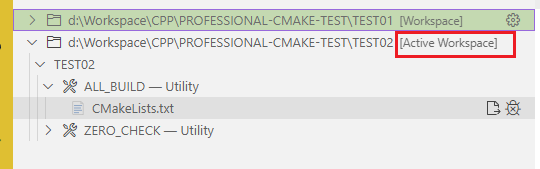 Add multiple directories to the workspace and all directories will be configured even if I only ...