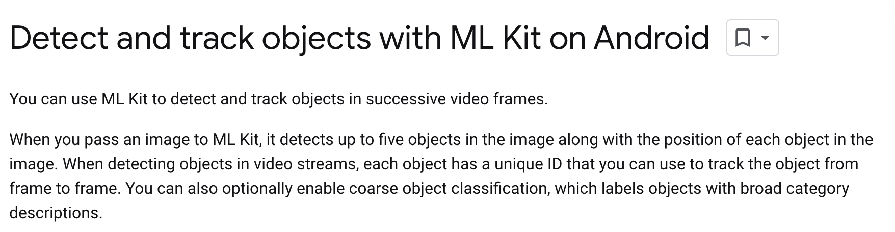 Feature Request Mlkit Api Is Detecting And Tracking Maximum Only 5 4002