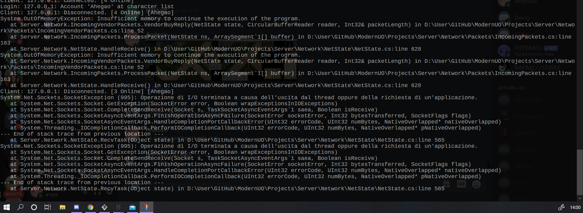 Crash sometimes on buy items on banker vendors · Issue #451 · modernuo/ModernUO · GitHub