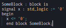 "block" syntax not recognized by syntax highlighting or beautification ...