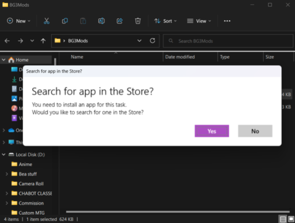 Trying to run the manager for the first time issue. · LaughingLeader BG3ModManager · Discussion ...