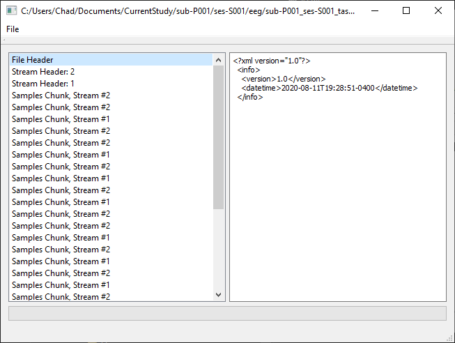 Store datetime of recording · Issue #28 · labstreaminglayer/App-LabRecorder · GitHub