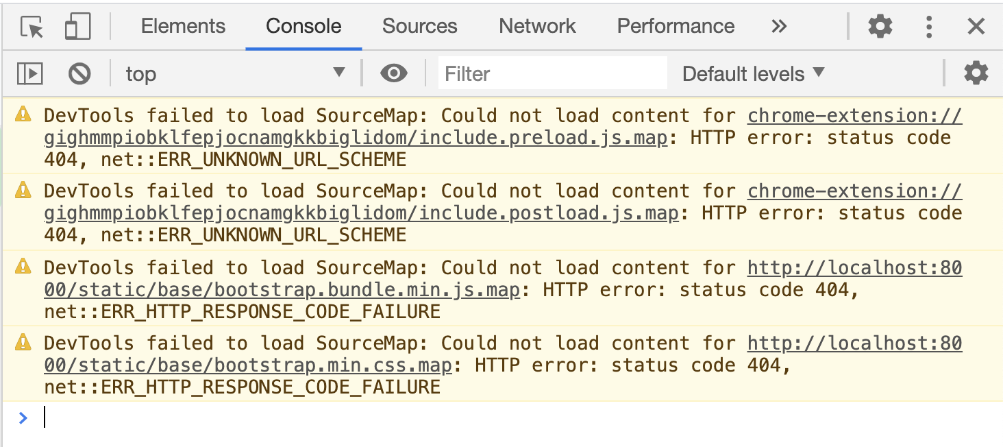 Chrome warnings · Issue #133 · thecourseforum/theCourseForum2 · GitHub