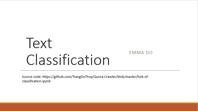GitHub - TrangDoThuy/Text-classification-for-online-coaching-platform-Kossie: Python crawler for ...
