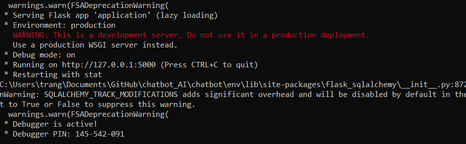 Github Trangdothuy Chatbotai