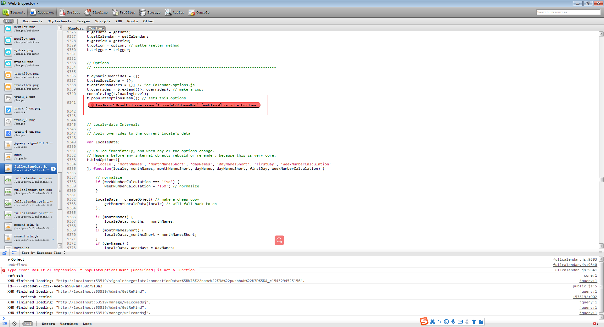 Qtwebkit could not normally execute fullcalendar.js · Issue #4415 ...