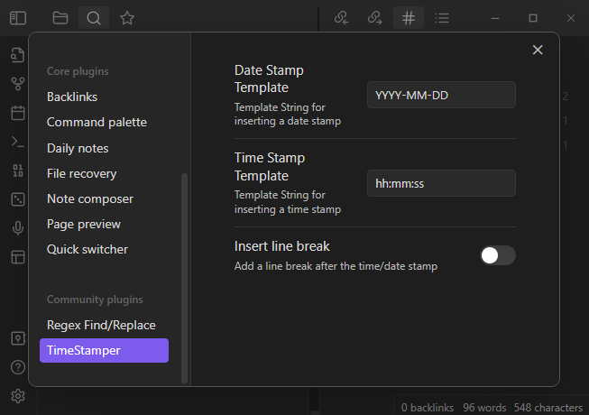 Request: For the Custom Date|Time stamp allow user to hit rather than ...