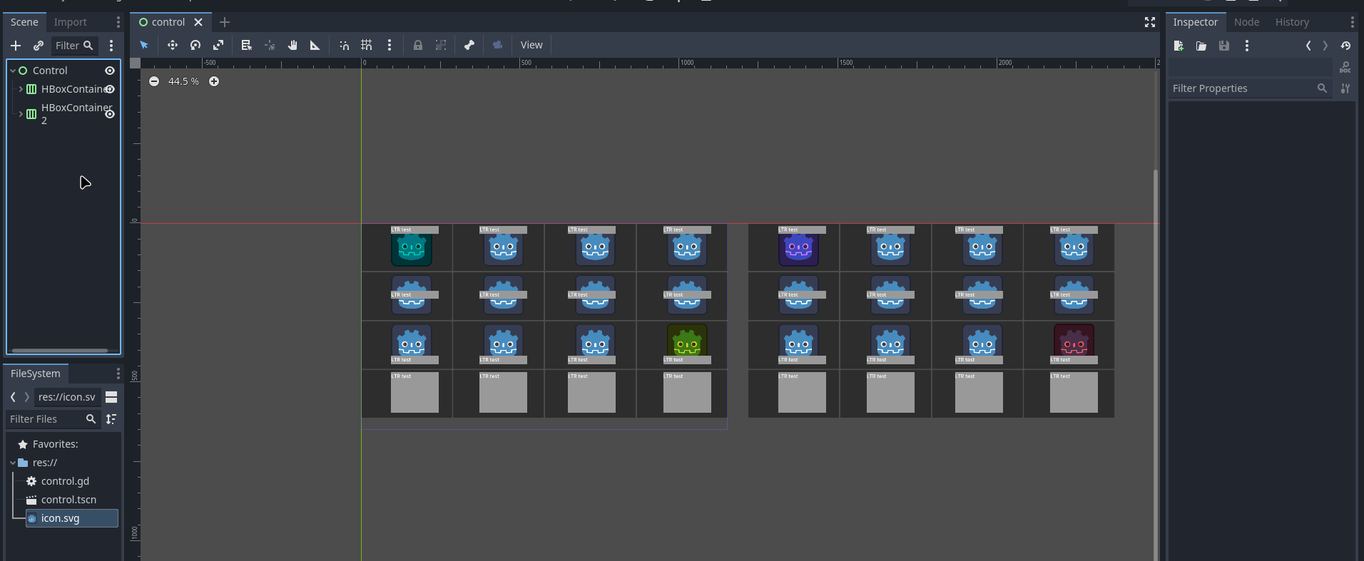 Node is created outside of the viewport in RTL editors · Issue #77262 ...
