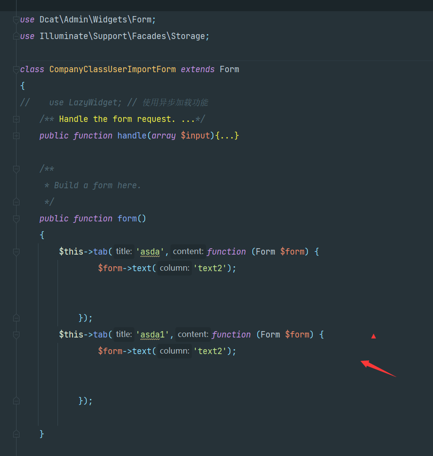 在行表格添加 行操作彈窗 弹窗包含TAB TAB会失效 · Issue #1636 · jqhph/dcat-admin · GitHub