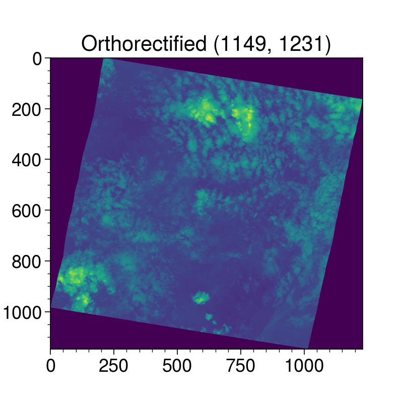 Orthorectification after matched filter · Issue #9 · UCSB-VRL/MethaneMapper-Spectral-Absorption ...