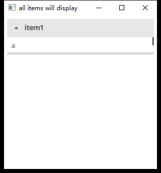 widget.List in widget.AccordionItem not all are displayed · Issue #4126 · fyne-io/fyne · GitHub