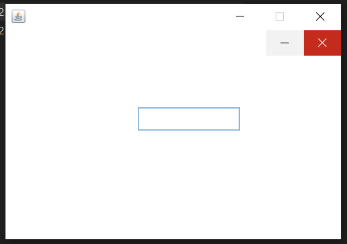 Elements and layout doesn't show up when launching the jar build ...