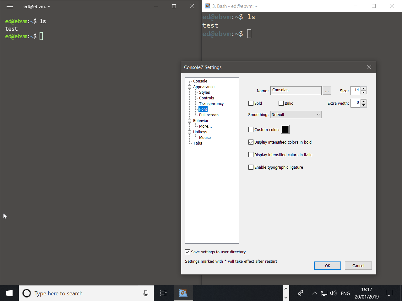 Allow bold text for prompts etc · Issue #182 · felixse/FluentTerminal · GitHub