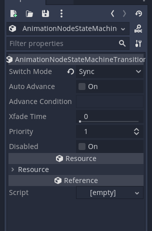 AnimationNodeStateMachine don't play synced animations · Issue #67953 · godotengine/godot · GitHub