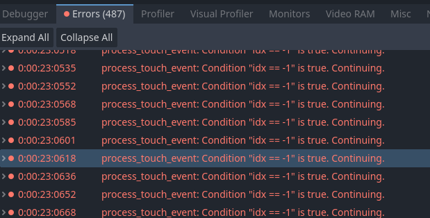 TouchScreenButton sometimes stops working on Android with `Input.is_action_just_pressed ...