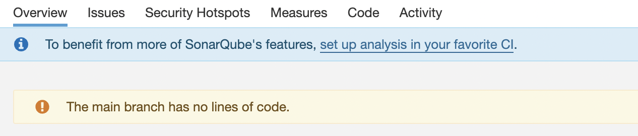 The Main Branch Has No Lines Of Code · Issue 129 · Insideapp Oss Sonar Flutter · Github