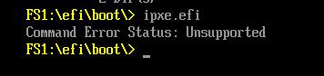 unable to run ipxe.efi in uefi shell · ipxe ipxe · Discussion #736 · GitHub