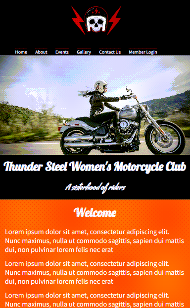 GitHub - apskis/ThunderSteel: A Women's Motorcycle Club - a sisterhood of riders