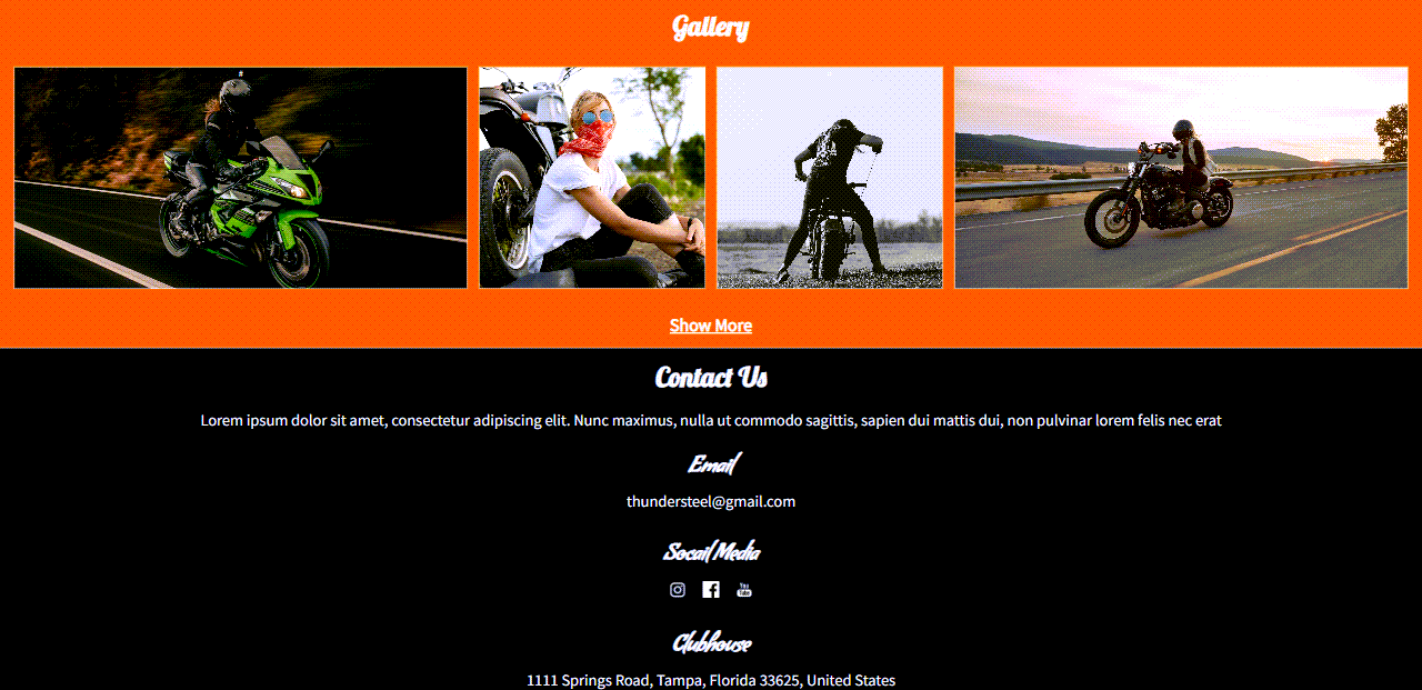 GitHub - apskis/ThunderSteel: A Women's Motorcycle Club - a sisterhood of riders