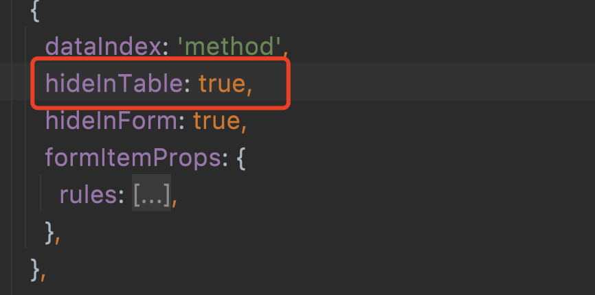 👑 [需求] EditableProTable 如何使用隐藏字段 · Issue #4095 · ant-design/pro-components · GitHub