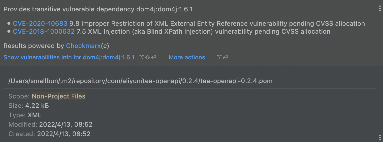 dom4j 问题处理一下吧 · Issue #157 · aliyun/tea-java · GitHub