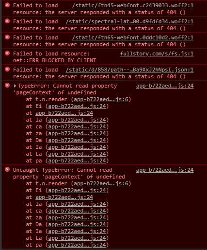 Gatsby V2 Website Error · Issue 7821 · Gatsbyjsgatsby · Github 1955