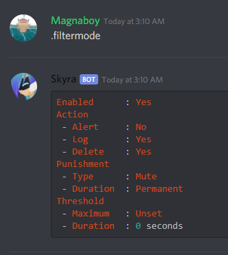 bug: Filter Punishment duration stuck on permanent · Issue #572 · skyra-project/skyra · GitHub
