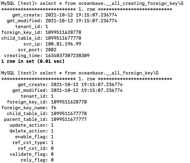 fix foreign key bug by wanyue-wy · Pull Request #389 · oceanbase/oceanbase · GitHub