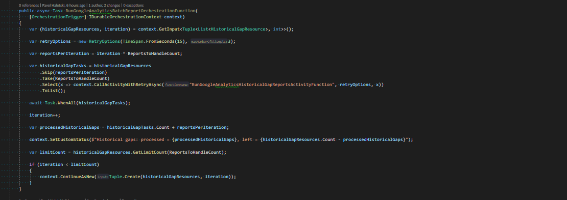 Web Job Orchestrator Stuck In Running Status · Issue 1529 · Azureazure Functions Durable