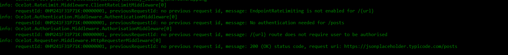 When upstream and downstream path are same, ocelot does not act as a proxy, tried using catch ...