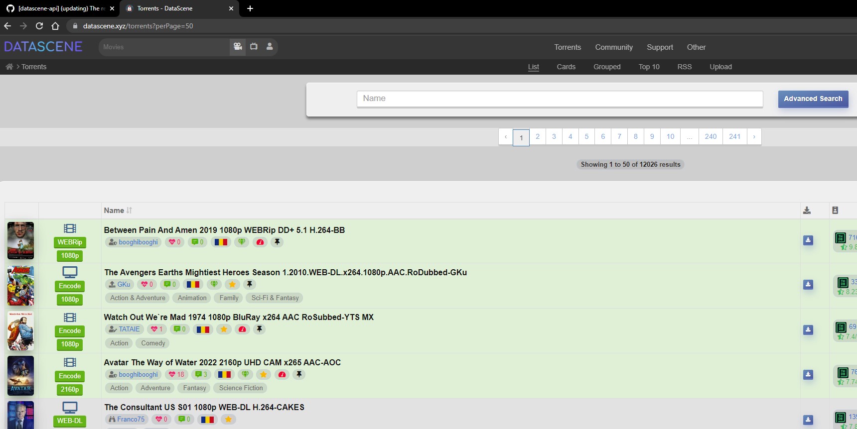 [datascene-api] (updating) The request was canceled due to the configured HttpClient.Timeout of ...