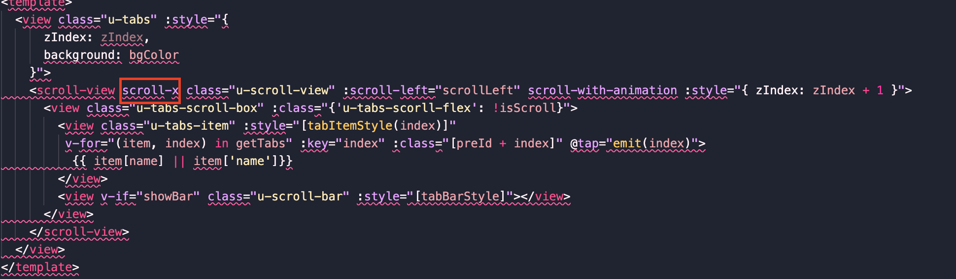 u-tabs-swiper组件 is-scroll="false"不生效 · Issue #388 · umicro/uView · GitHub