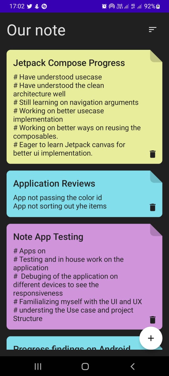 GitHub - izowmart/NoteApplication-App: A simple Note Application in ...