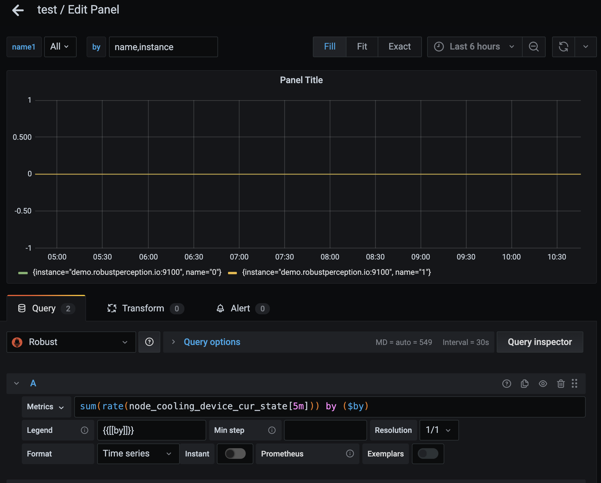 Prometheus: Add interpolation of nested template variables in Legend · Issue #29639 · grafana ...