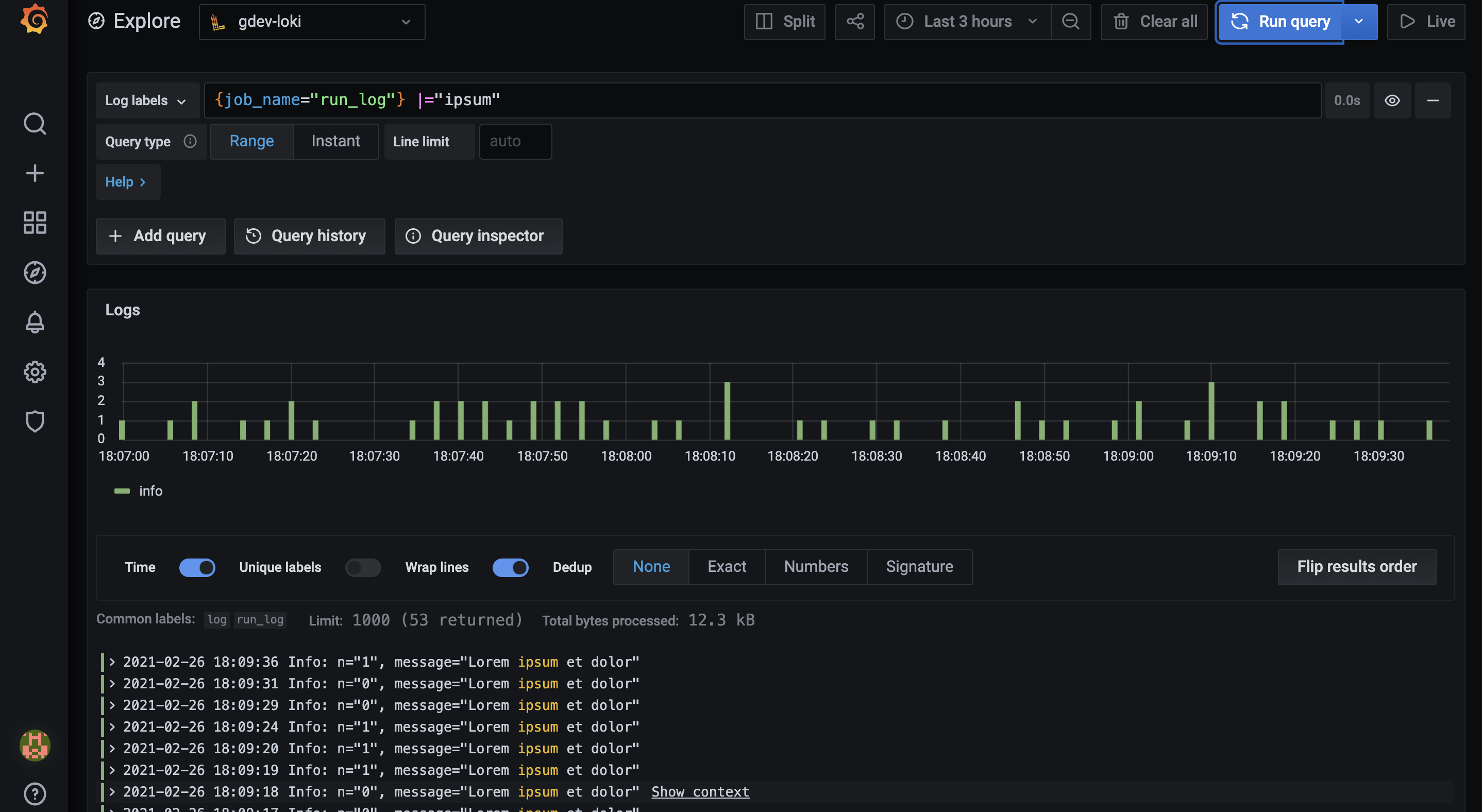 Searching Logs With ANSI Escape Codes colors Issue 2861 Grafana