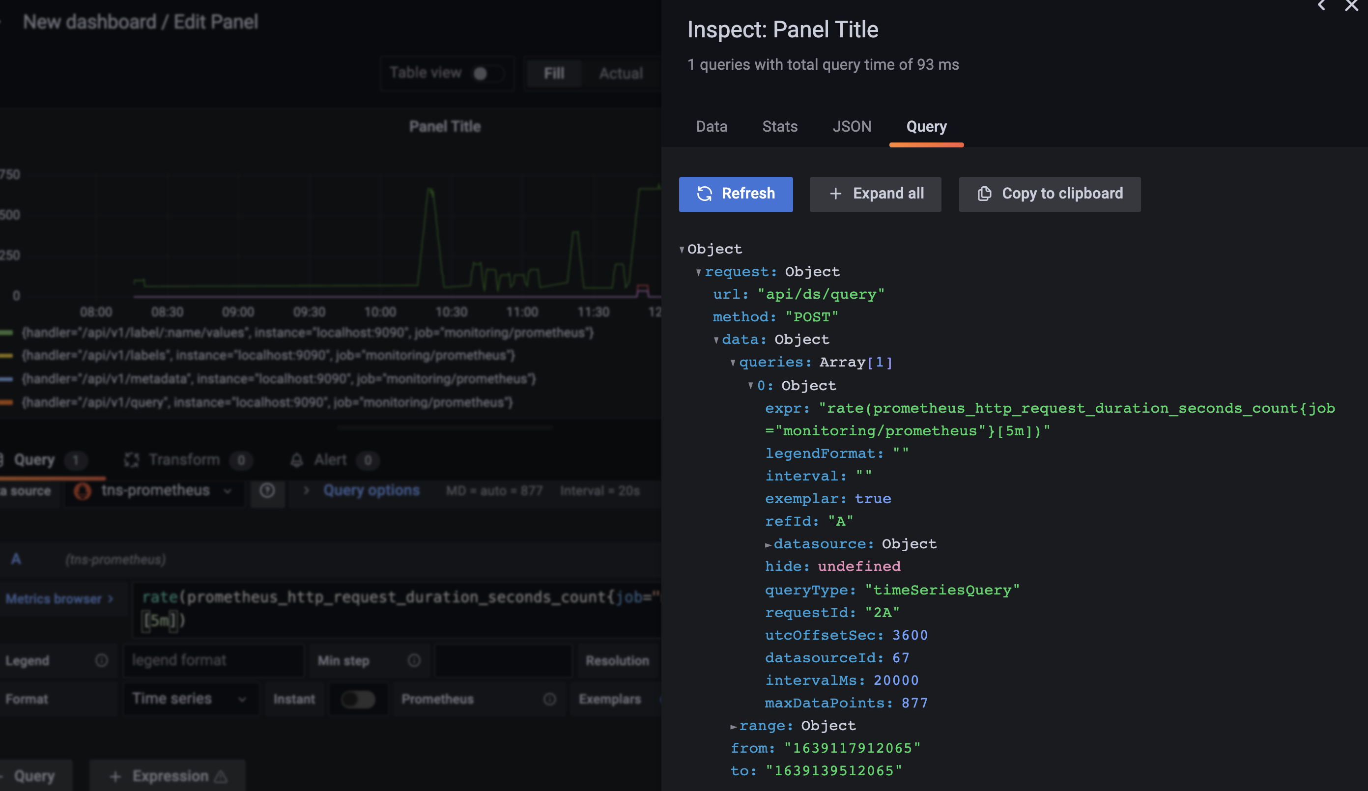 MySQL Overview Dashboard - Metric request error - Grafana 8.3.1 · Issue ...