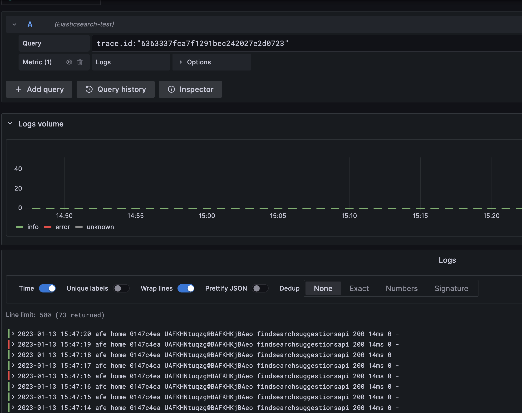 Elastic Plugin - Highlights every token it finds · Issue #58302 · grafana/grafana · GitHub