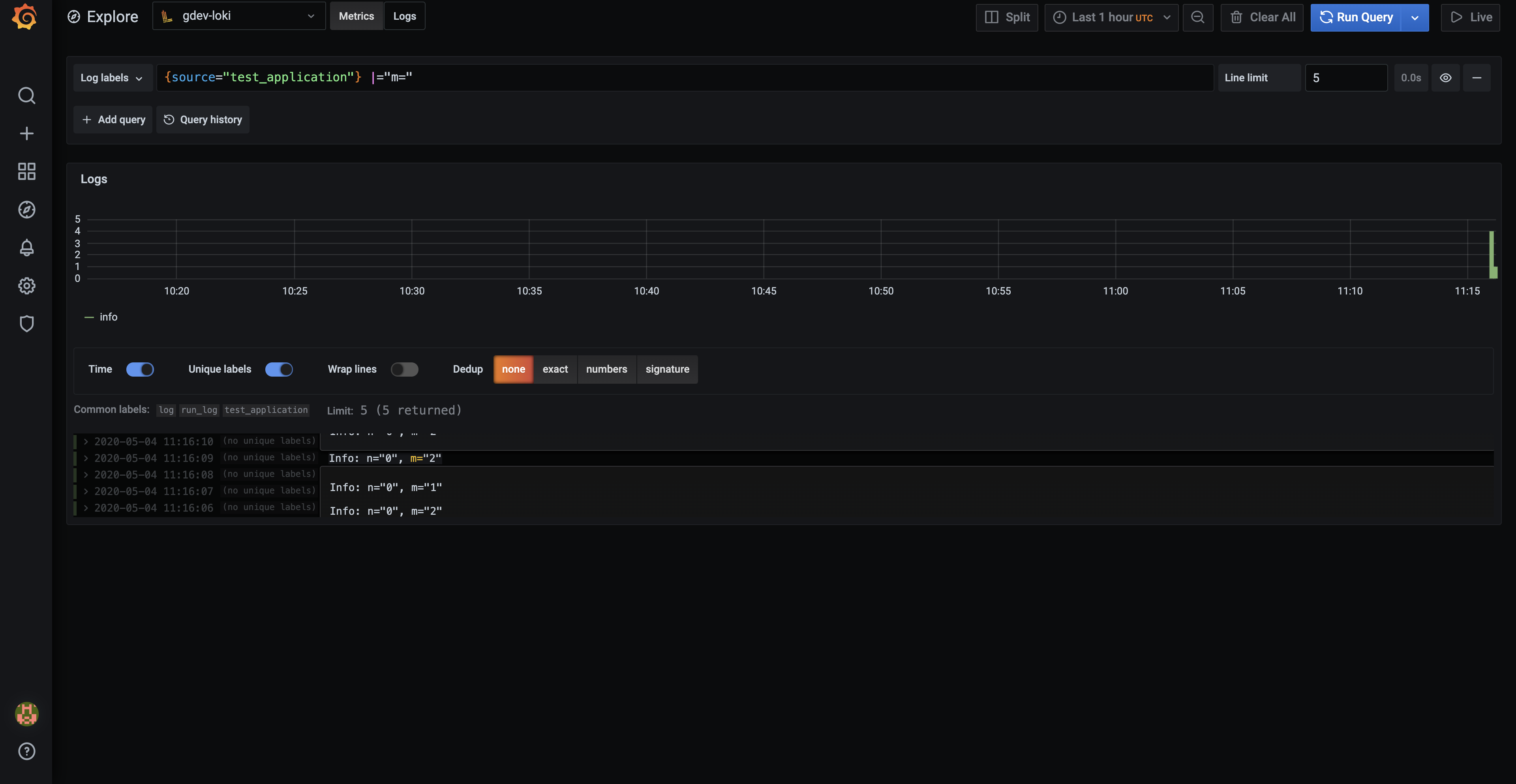 Grafana 6.5.0-beta1, Explorer view, Log context UI glitches · Issue ...