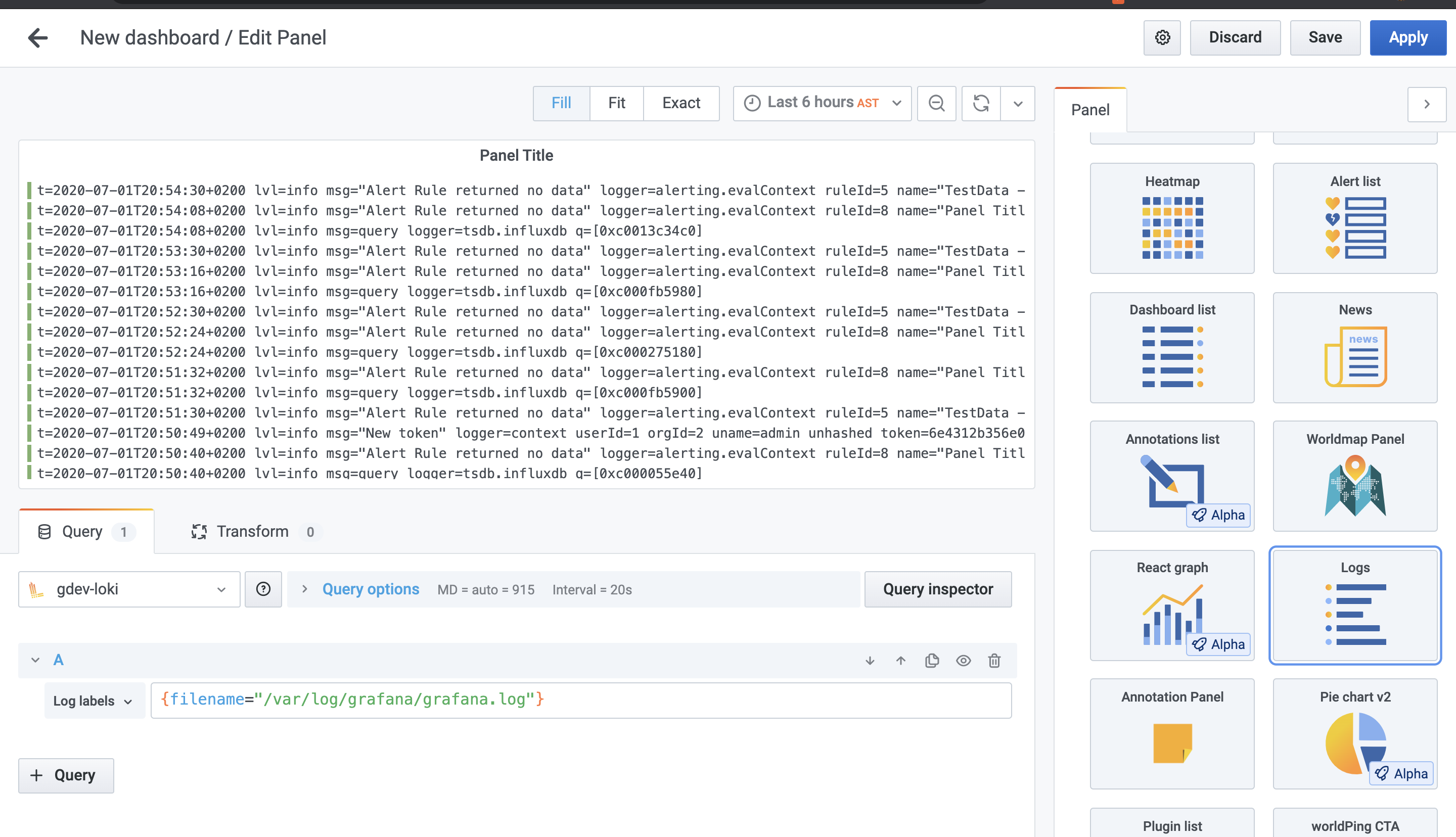 Table Doesnt Allow For Logql Queries As Written · Issue 25974 · Grafanagrafana · Github